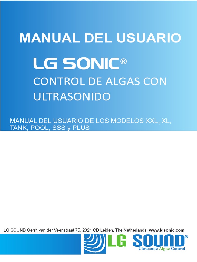 Manual Tecnico LG Sonic | PDF | Sonido | Agua