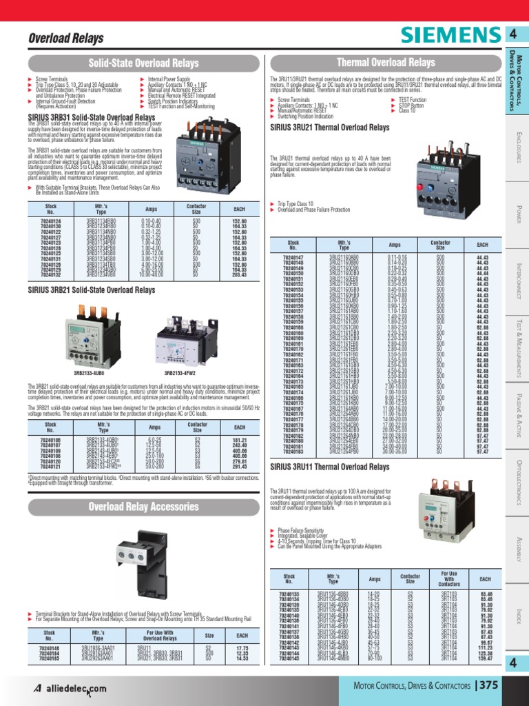 375 | PDF | Relay | Electrical Equipment