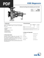 Catalogo Boomba KSB Meganorm | PDF | Bomba | Bens manufaturados