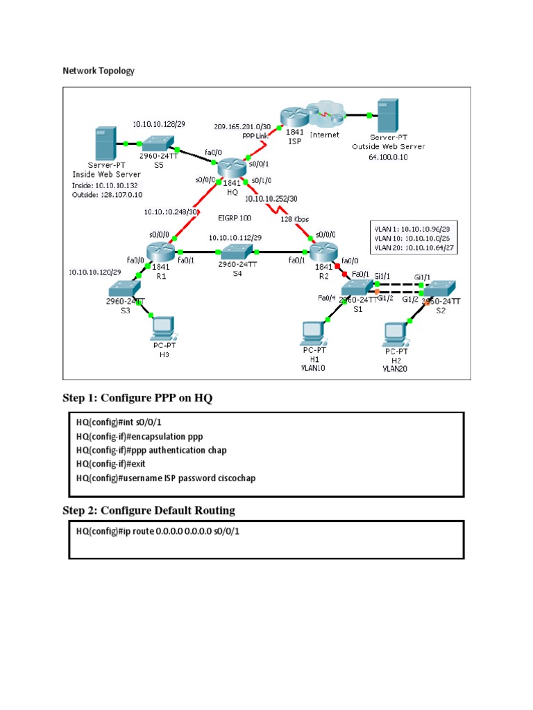 DRSEnt PT Practice SBA EIGRP PDF | PDF | Network Layer Protocols | Networks