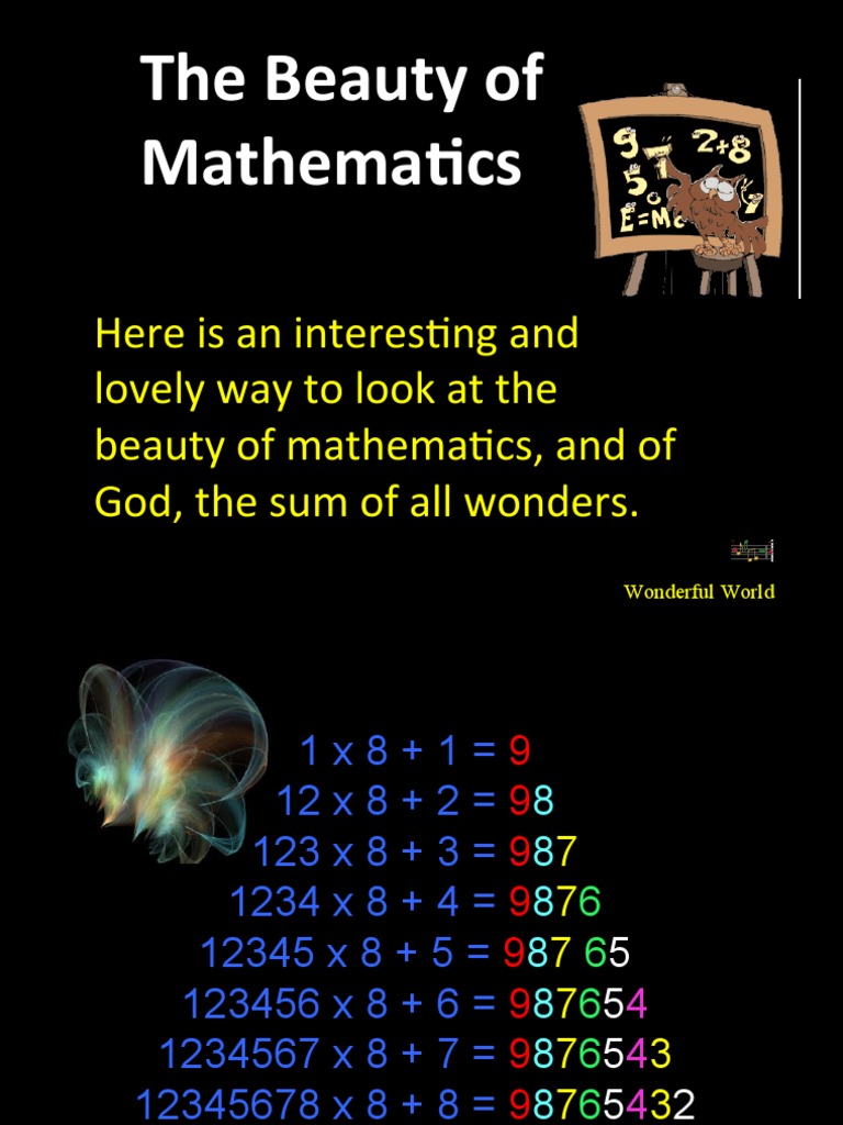 Wonders of Mathematics Explained | PDF