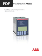 ABB ATS022 Auto Transfer Relay Instruction Manual PDF | PDF ...