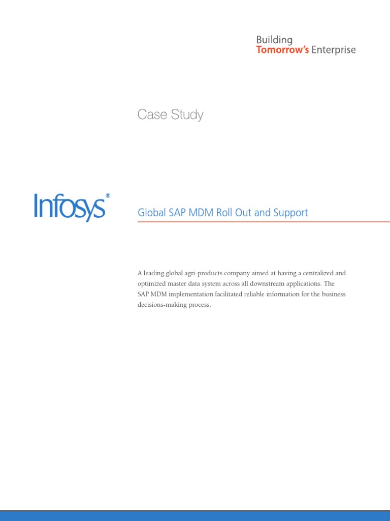 SAP Master Data Management | PDF | Data Quality | Sap Se