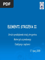 ELEMENTI STROJEVA 1 BG Dio 2 | PDF