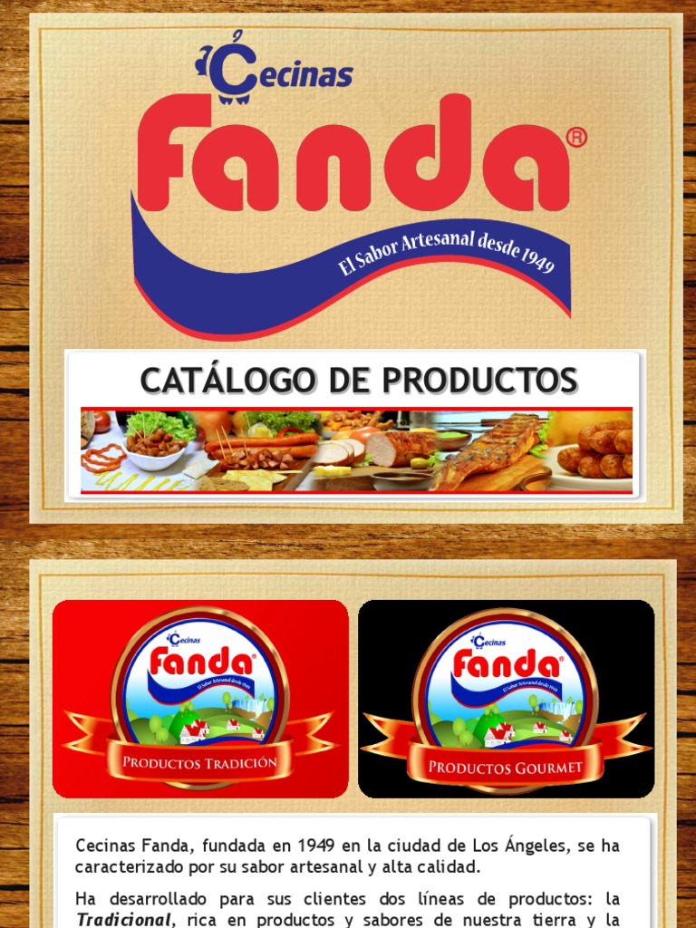 Catalogo Fanda | Descargar gratis PDF | Carne | Cerveza