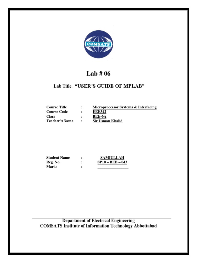 Mplab Tutorial | PDF | Integrated Development Environment | Software ...