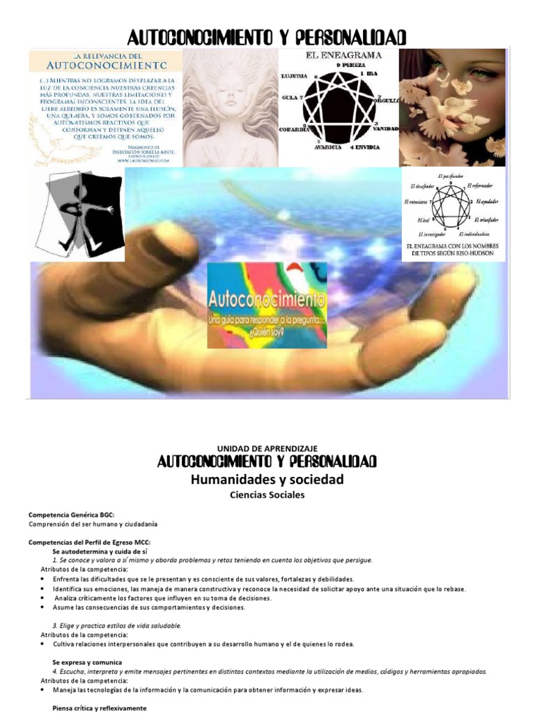4 - Autoconocimiento y Personalidad | PDF