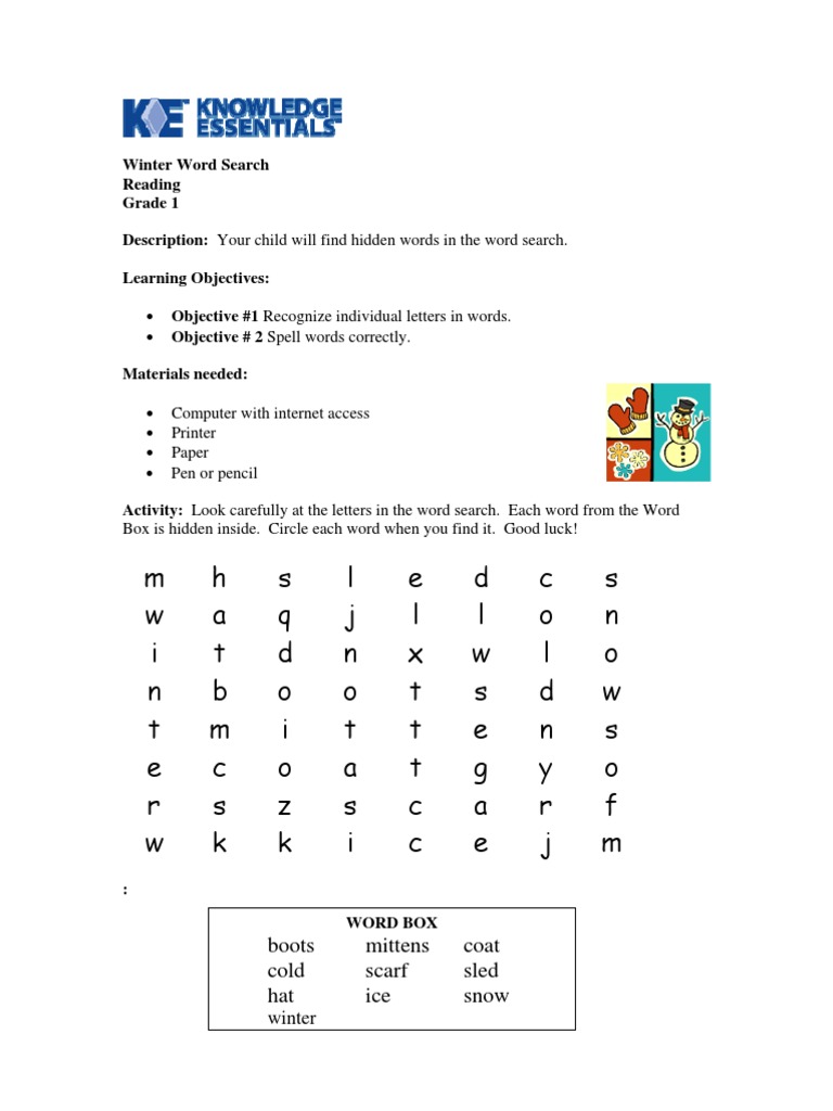 worksheet-grade-1-spelling-winter-word-search-pdf