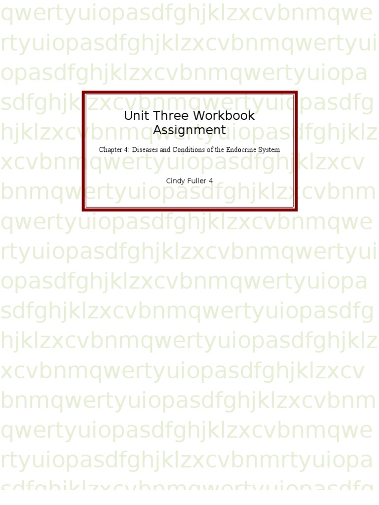 Endocrine System Patient Call Responses | PDF | Medical Specialties ...