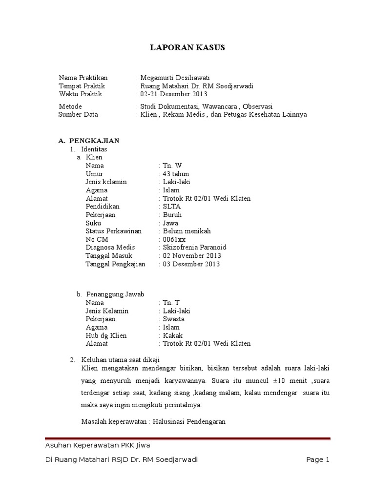 Jiwa Askep N Resume | PDF