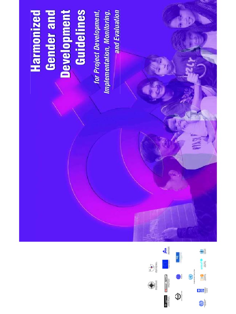 Harmonized Gender and Development Guidelines For Project Development ...