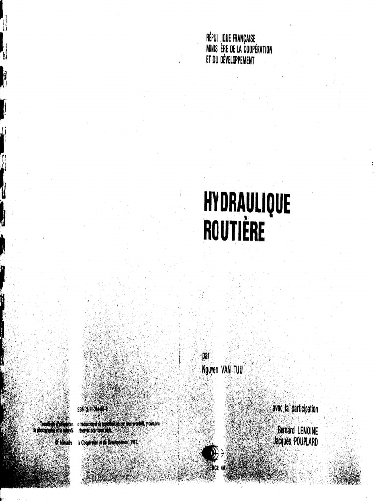 Hydraulique Routière PDF | PDF