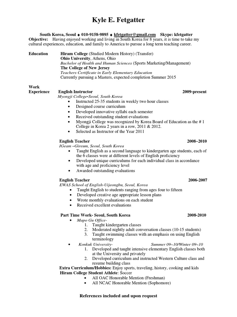 Kyle Resume.v.6.1 | PDF