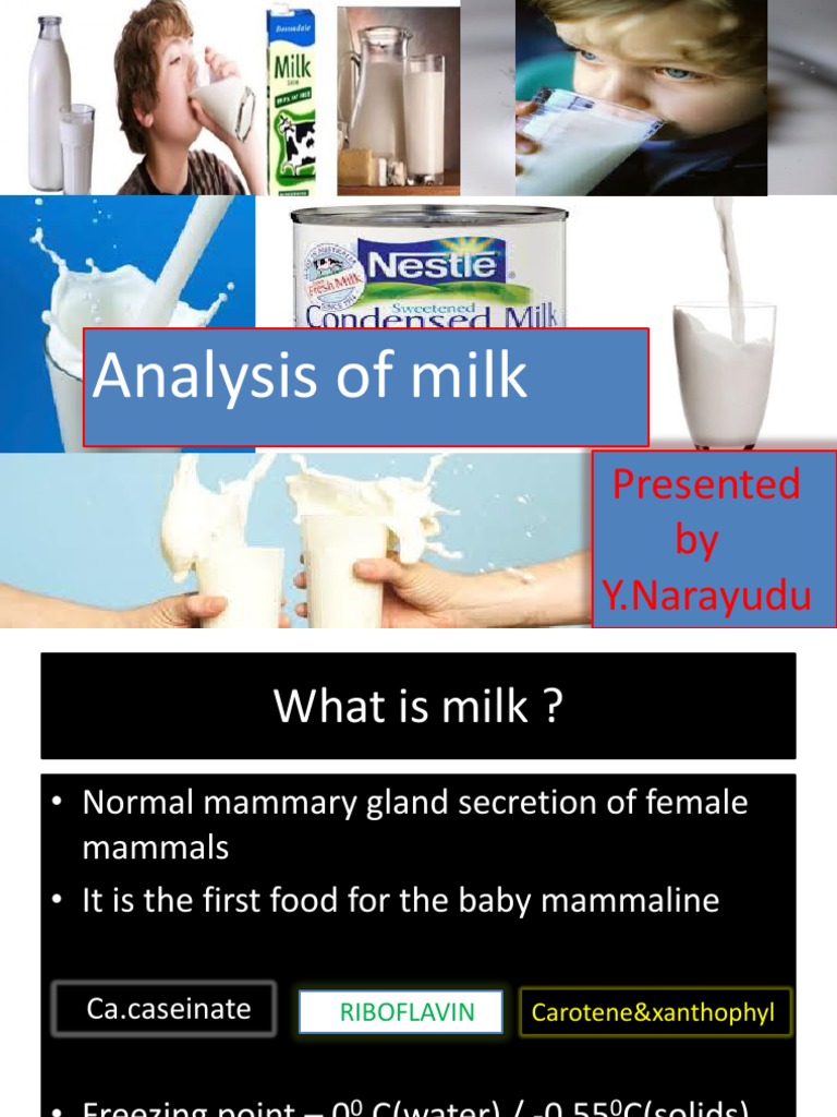 Milk | PDF