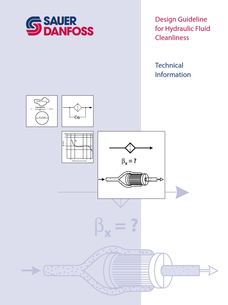Design Guideline For Hydraulic Fluid Cleanliness | PDF | Pump | Filtration