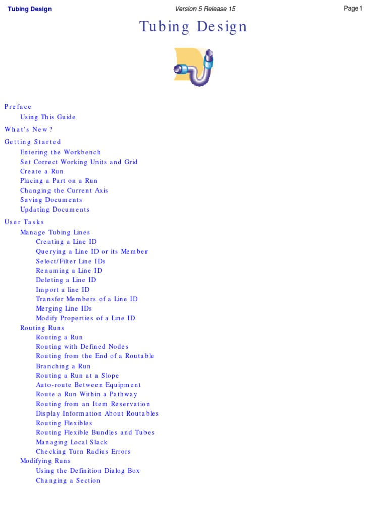 A Guide to Tubing Design: Procedures for Using Features to Create and ...