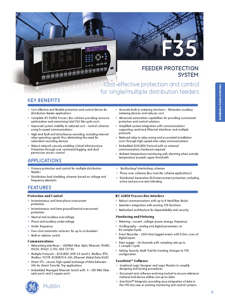 Cost-Effective Protection and Control For Single/multiple Distribution ...