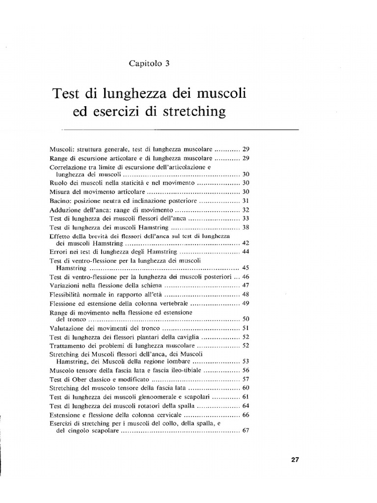 I Muscoli, Funzioni e Test-Kendall-Cap.3 PDF | PDF