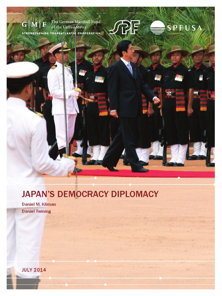 Japan's Democracy Diplomacy | PDF | Shinzō Abe | German Marshall Fund