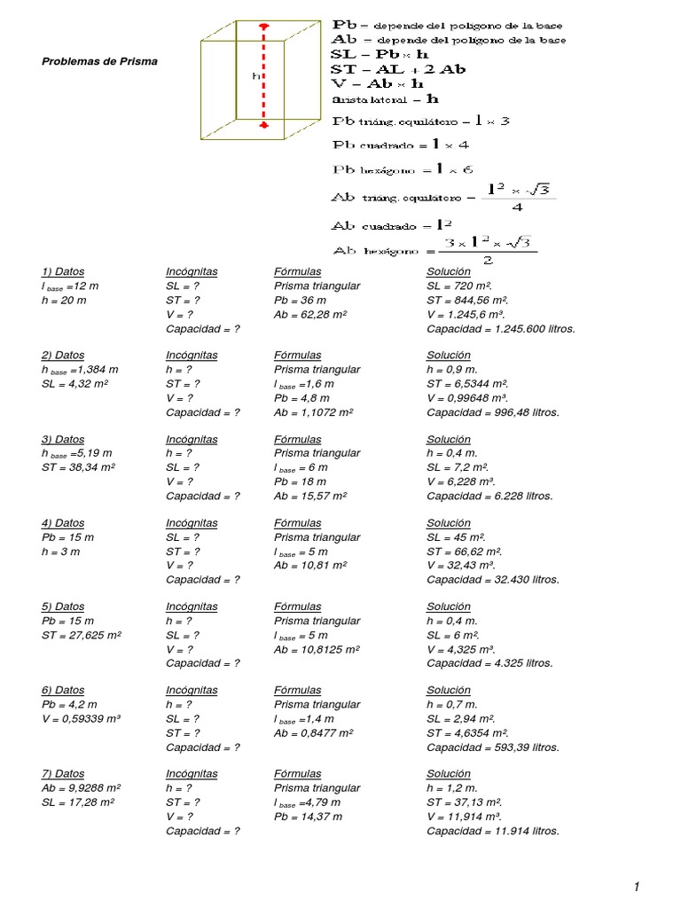 Ejercicios Resueltos de Geometr. Volúmenes | PDF | Euclides | Geometría del plano euclidiano