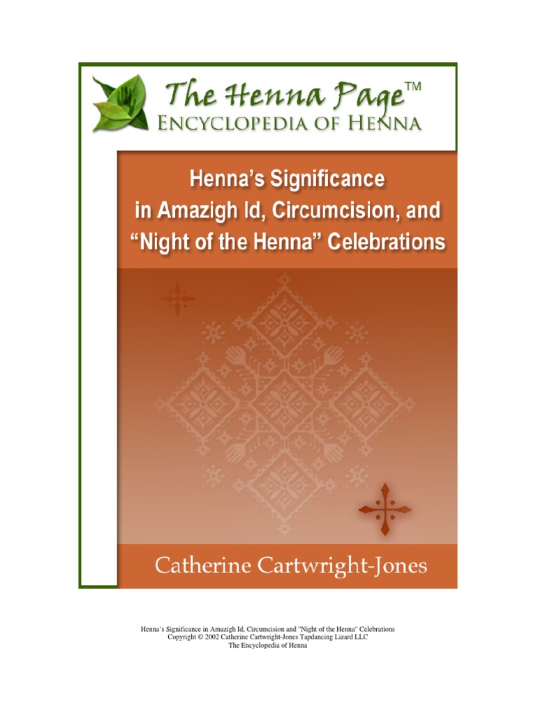 The Henna Page "Encyclopedia of Henna":Henna's Significance... | PDF ...