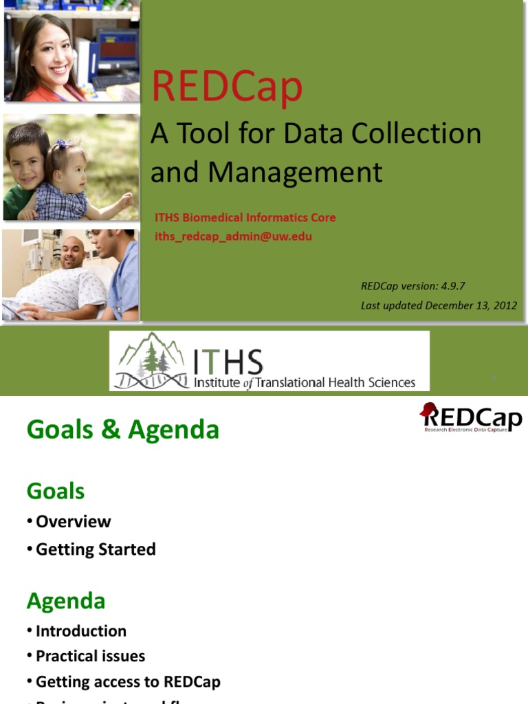 Redcap: A Tool For Data Collection and Management | PDF | Information Science | Computer Data