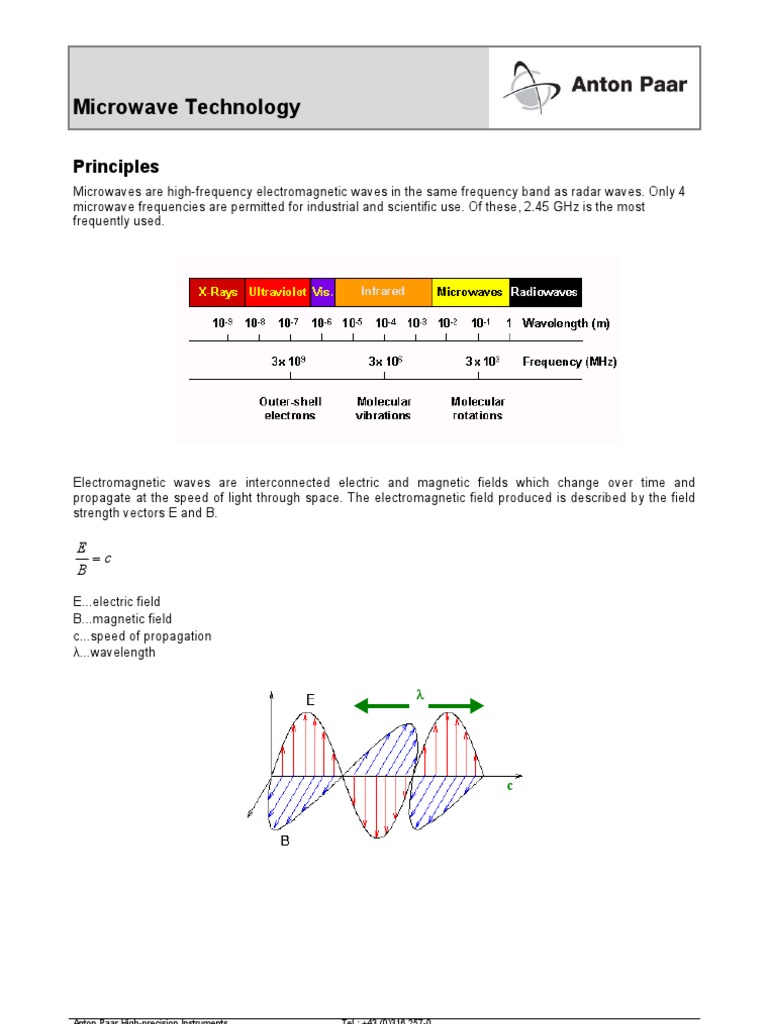 Microwave Technology: Principles | PDF | Microwave | Electromagnetic ...