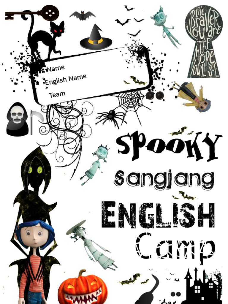 Spooky Camp Sangjang: Name English Name | PDF | Mystery, Thriller ...