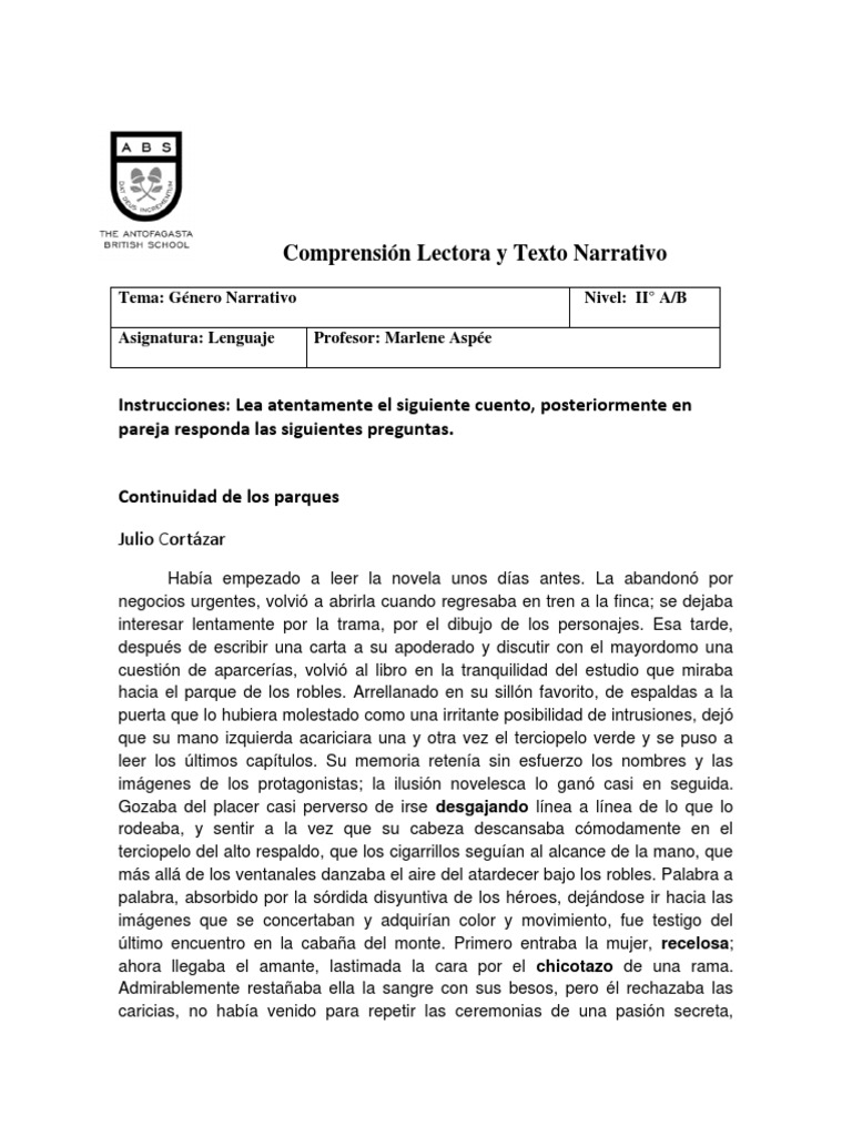 Guía Continuidad de Los Parques | PDF