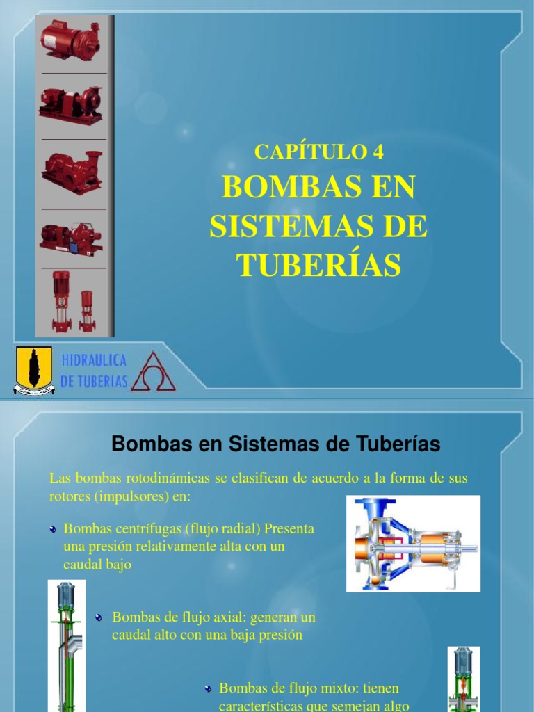 Bombas en Sistemas de Tuberías | PDF
