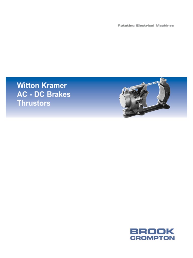 Witton Kramer Cat | PDF | Rectifier | Brake