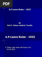 Earned Leave Surrender Application | PDF