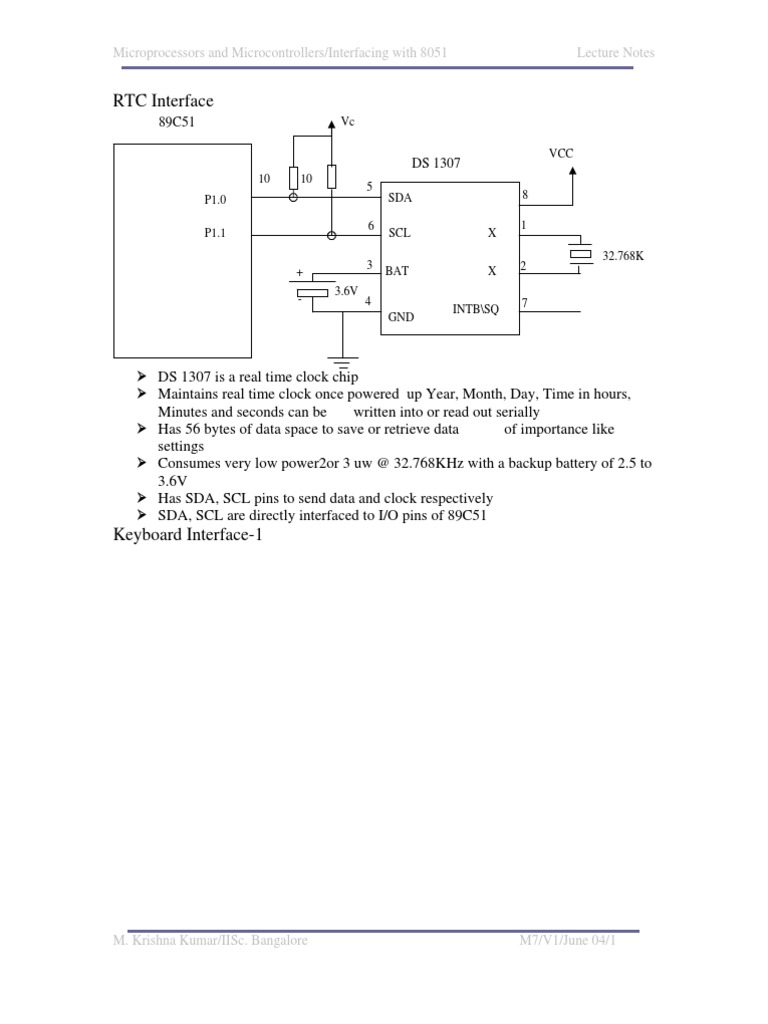 Interfacing The 8051 Microcontroller | PDF | Microcontroller | Analog To Digital Converter
