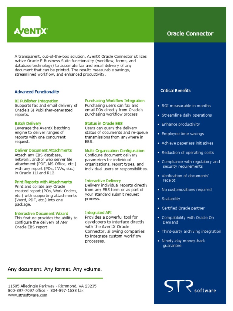 Aventx Oracle | PDF | Oracle Corporation | Oracle Database