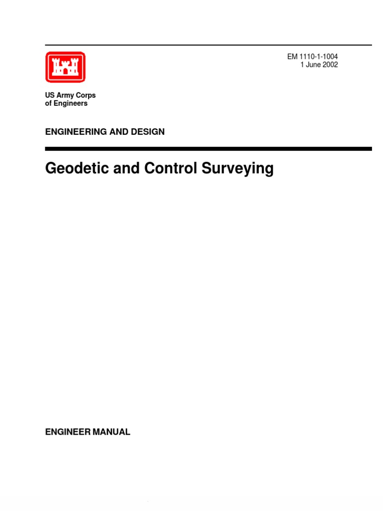 Geodetic and Control Surveying | PDF