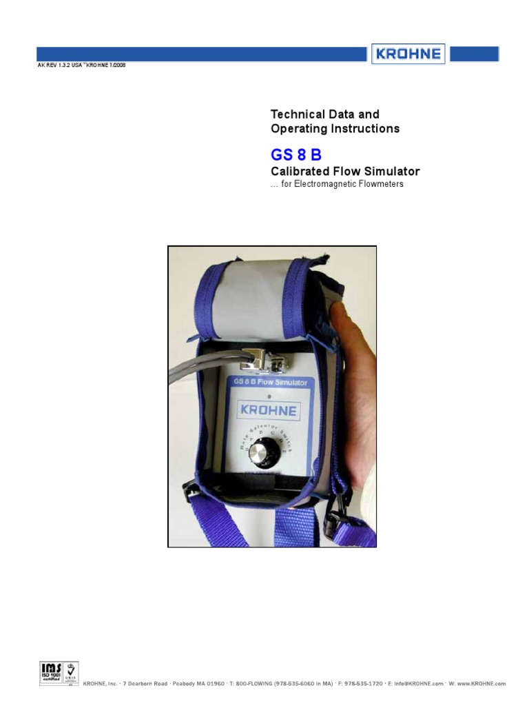 Gs 8 B Manual Rev 1 3 2 Usa | PDF | Electrical Connector | Equipment