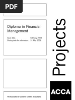 ACCA Apprentice Project Report Form | PDF | Experience | Question