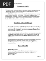 Conflict Mapping Guide | PDF | Conflict (Process) | Perception