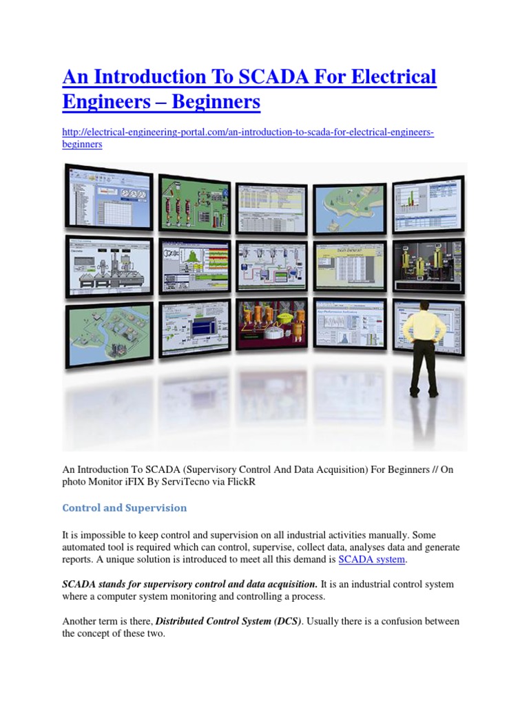 An Introduction To SCADA For Electrical Engineers | PDF | Scada | Programmable Logic Controller