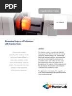 APHA and Gardner Color Measurement Guide | PDF | Absorbance | Color