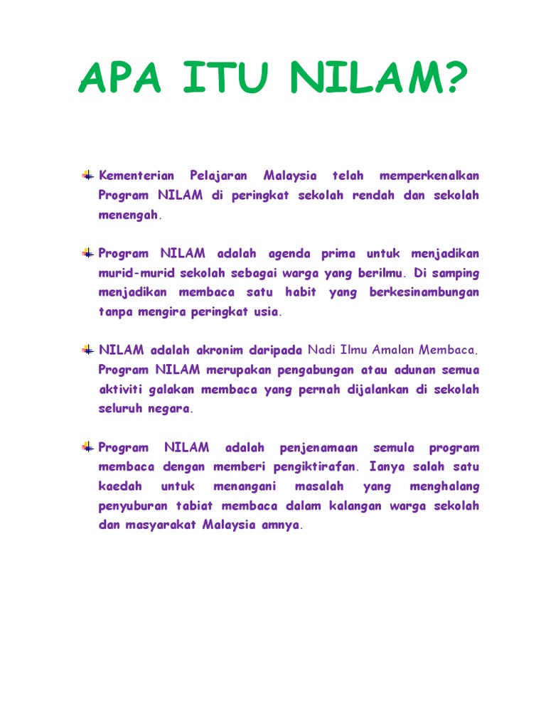 Apa Itu Nilam | PDF