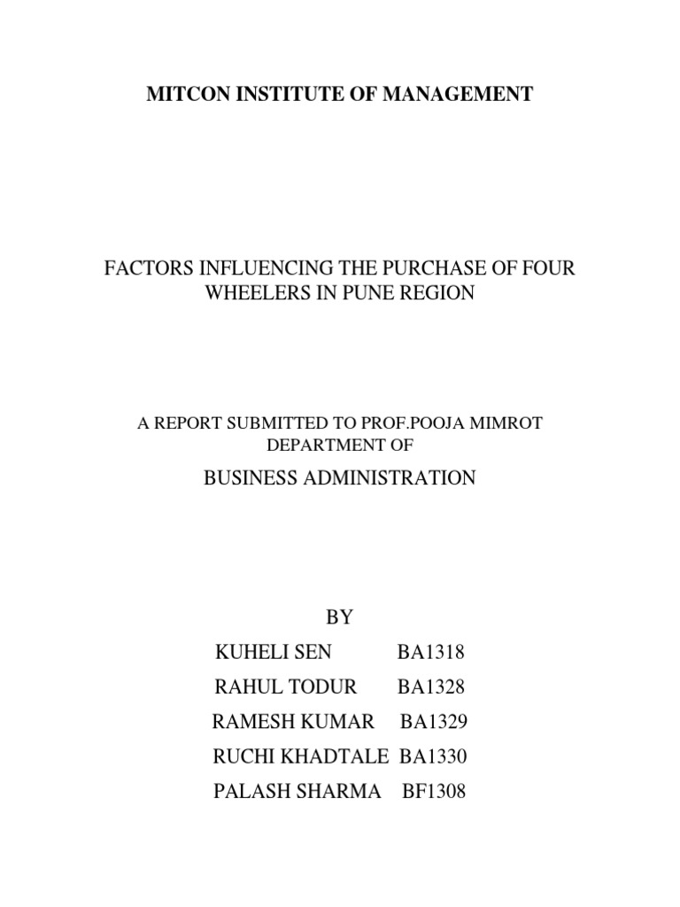 Auto Questionnaire | PDF | Luxury Vehicles | Car