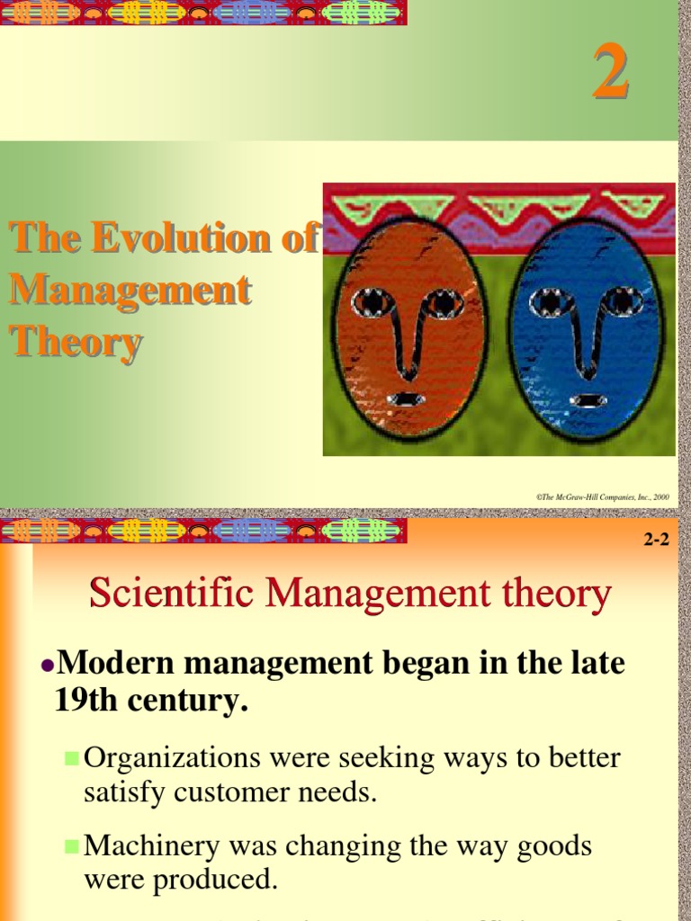The Evolution of Management Theory: Irwin/Mcgraw-Hill | PDF ...
