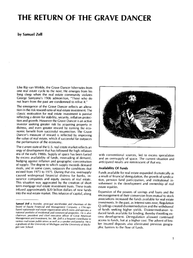 The Grave Dancer Sam Zell | PDF