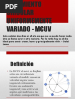 Formulas de Mcu - Fisicafff | PDF
