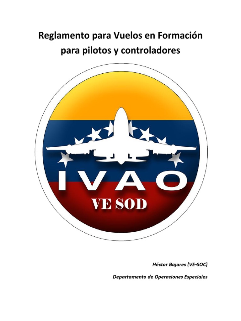 Reglamento de Vuelos en Formación Aérea | PDF | Avión | Ingeniería ...