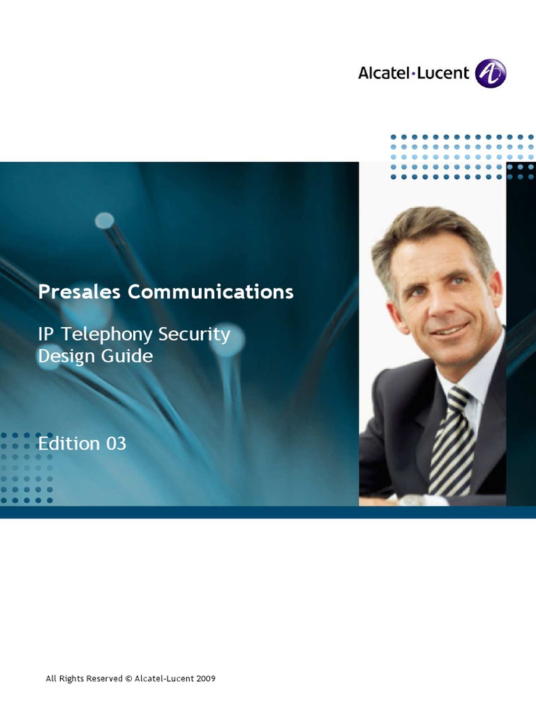 KD 02 IP Telephony Security Design Guide Ed03 | PDF | Computer Security | Security