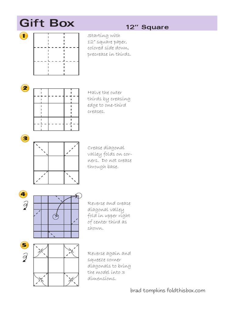 Fold This Gift Box | PDF