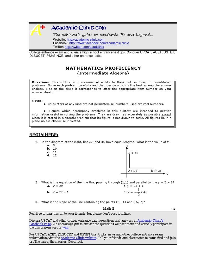 Math Module 2 Pdf Test Assessment Facebook