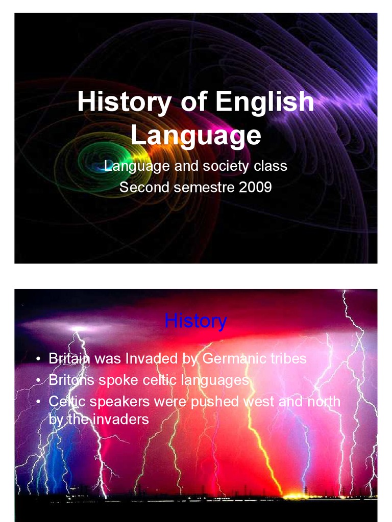 History of English Language | PDF